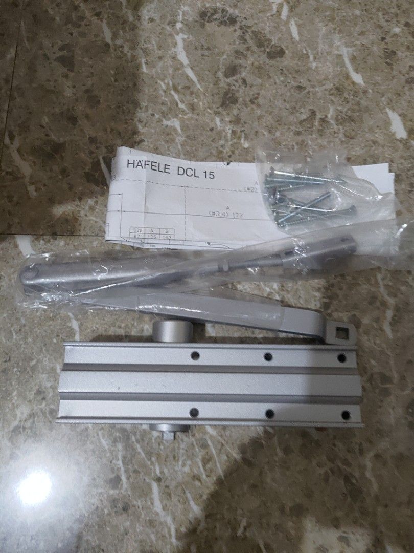 HAFELE Door Closer DCL 15, Commercial & Industrial, Construction & Building Materials on Carousell