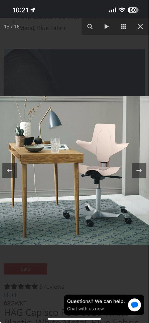 HAG Ergonomic Office Chair, Furniture & Home Living, Furniture, Chairs ...