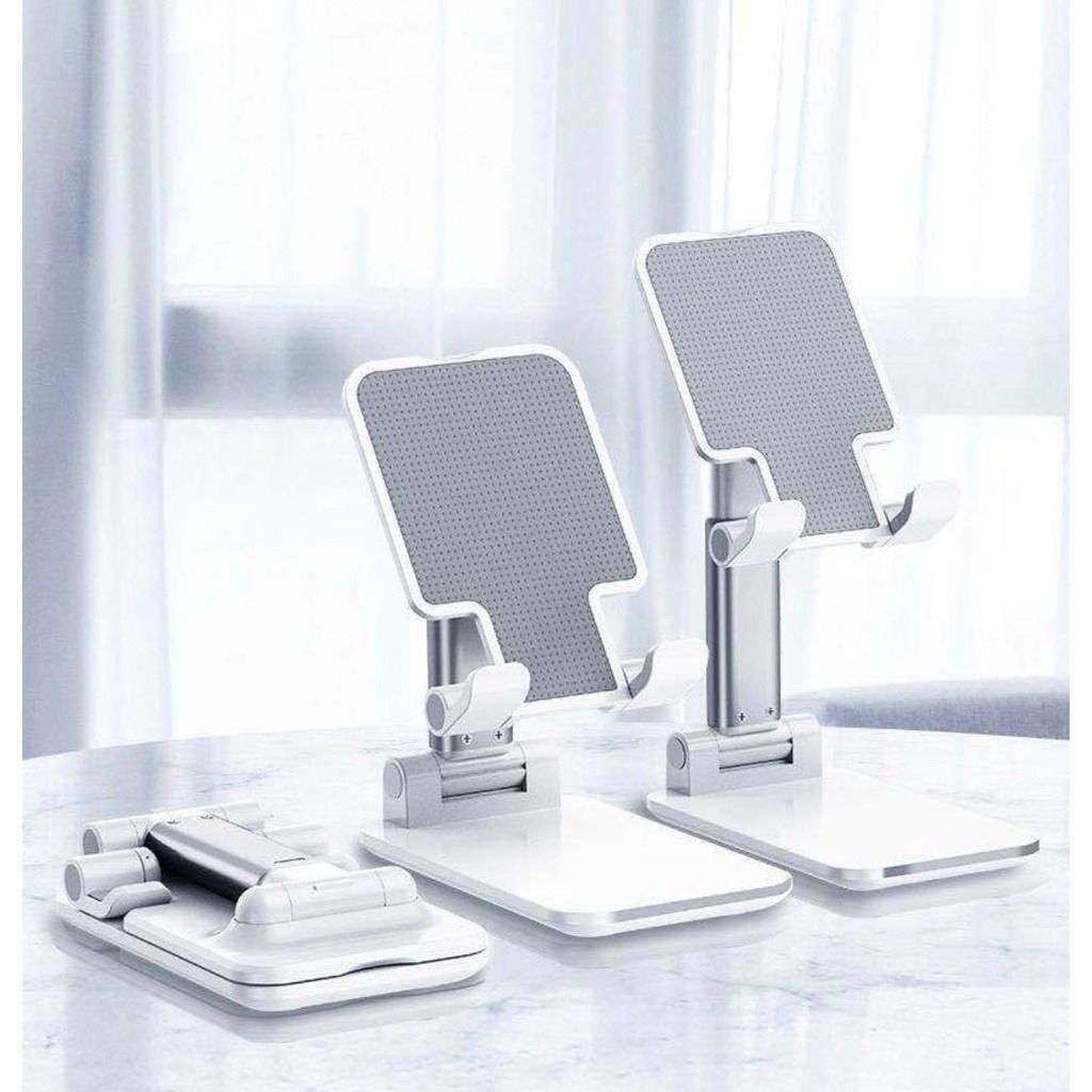 Handphone Stand Tablet Stand Phone Holder Foldable Portable Adjustable ...