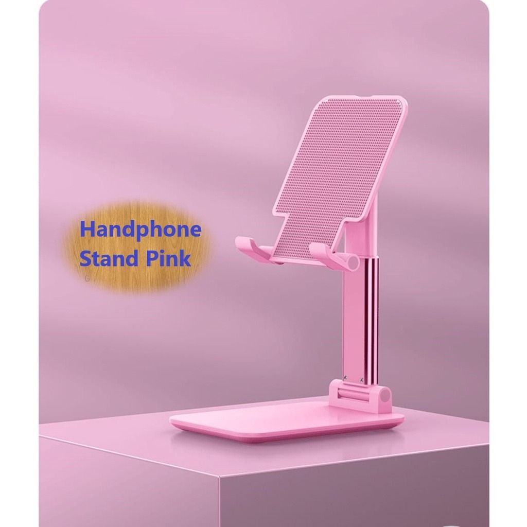 Handphone Stand Tablet Stand Phone Holder Foldable Portable Adjustable ...