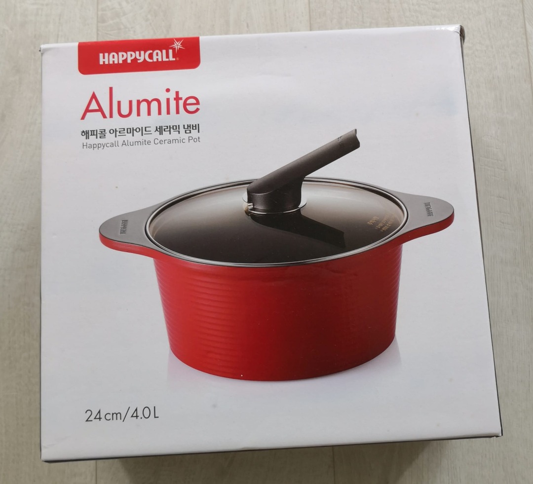 Happycall Alumite Ceramic Pot, Furniture & Home Living, Kitchenware ...