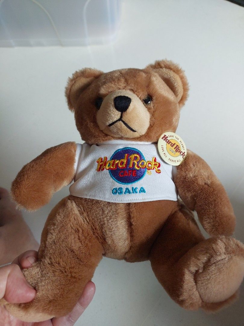 Hard Rock Cafe Osaka Bear, Hobbies & Toys, Toys & Games on Carousell
