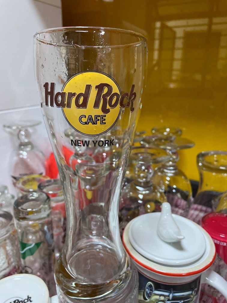 Hard Rock Glasses, Hobbies & Toys, Memorabilia & Collectibles, Vintage ...