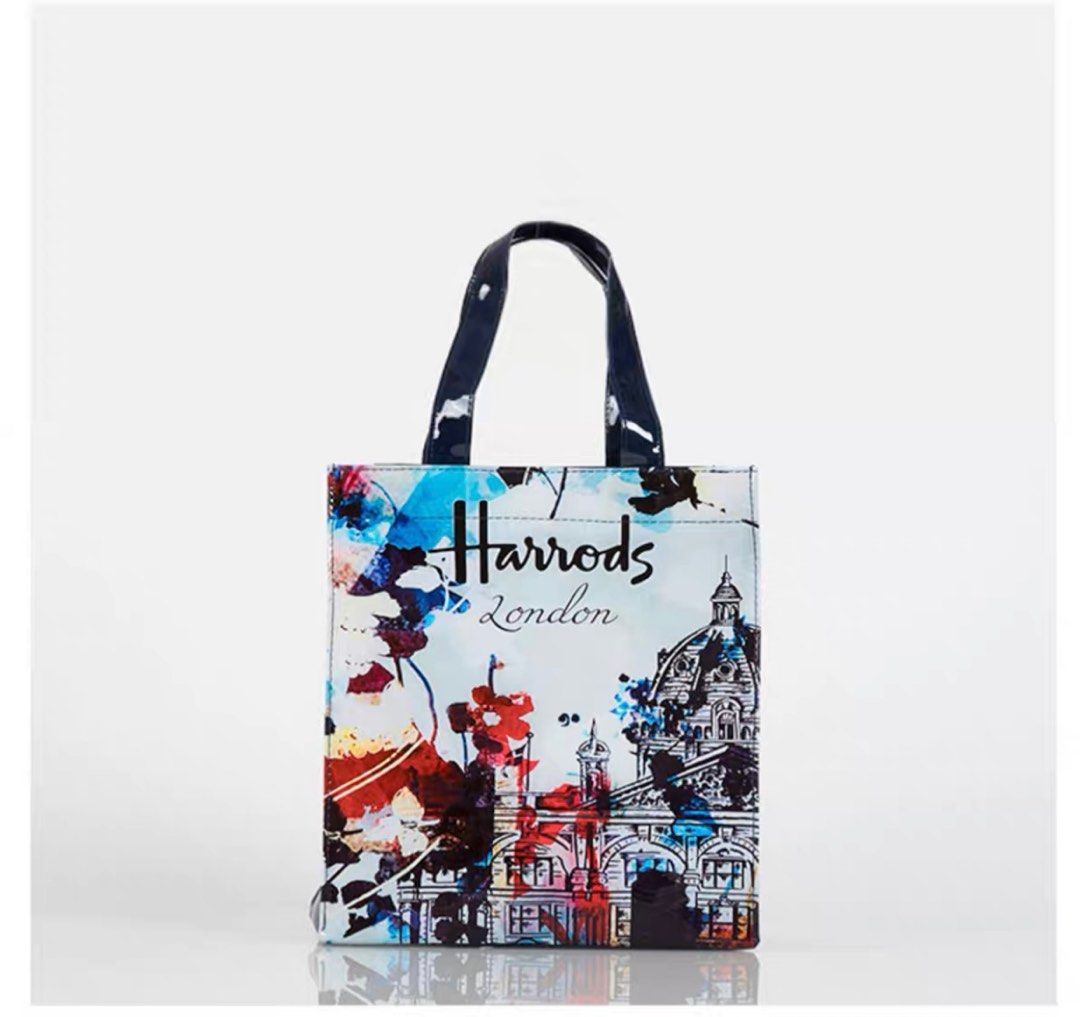 Harrods Shopper Bag / Shopping Bag, Women's Fashion, Bags & Wallets ...