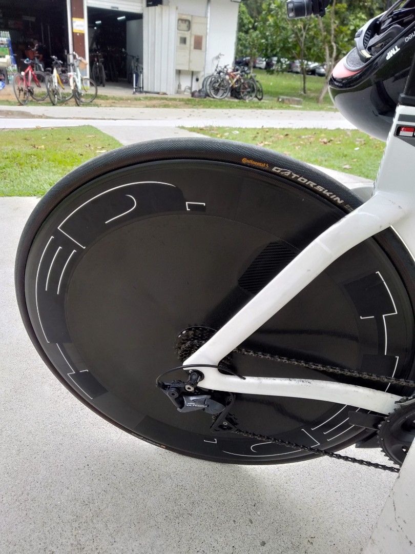 HED Disc Wheel (Tubular), Sports Equipment, Bicycles & Parts, Bicycles on Carousell