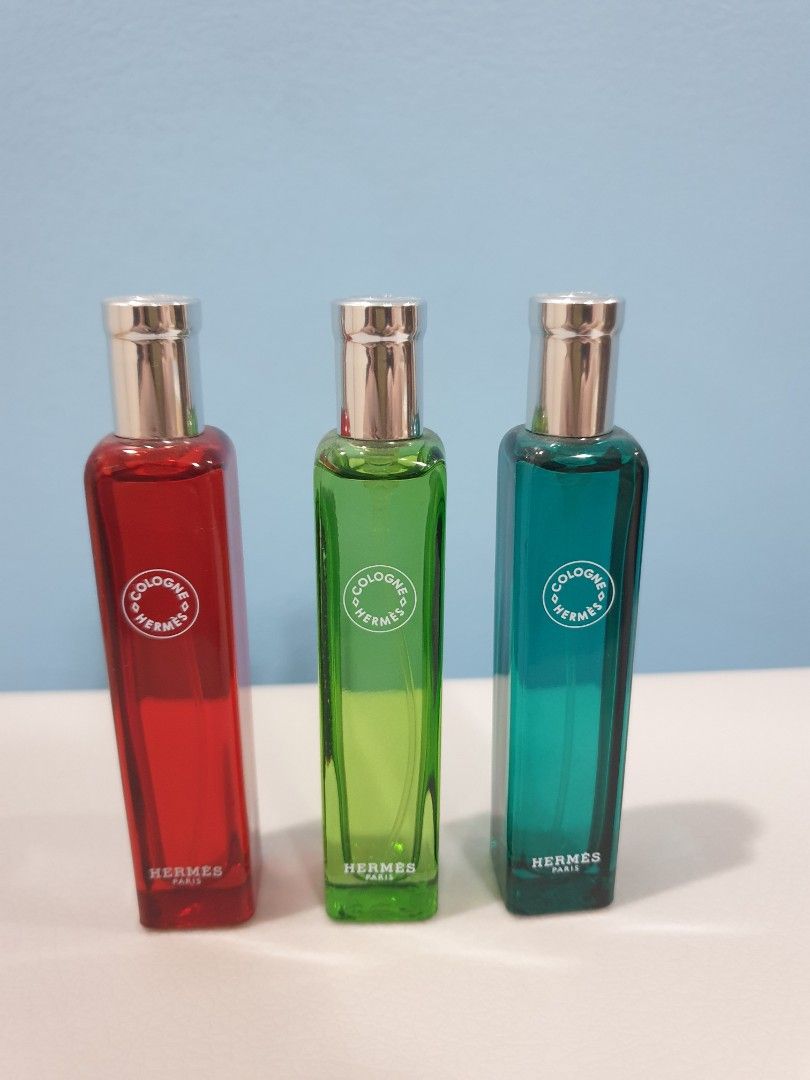 Hermes Cologne Travel Set (3 pcs.), Beauty & Personal Care, Fragrance ...