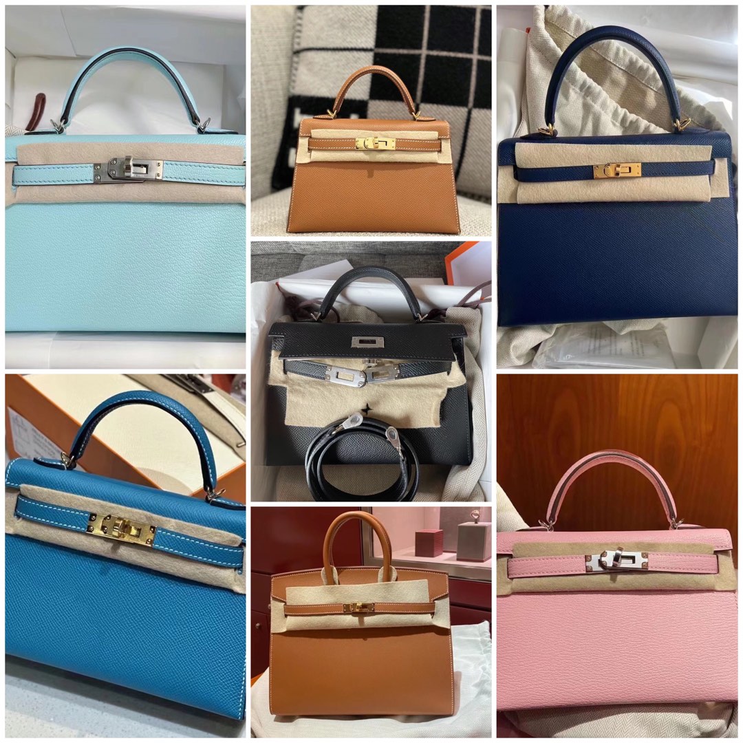 Hermes mini Kelly 2 Kelly 25 birkin 25 , 名牌, 手袋及銀包 - Carousell