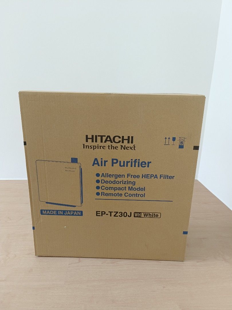 Hitachi Air Purifier White EP-TZ30J, TV & Home Appliances, Air ...