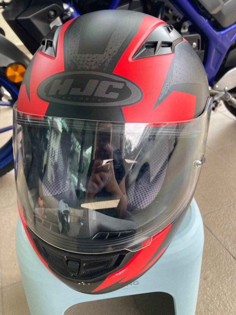 HJC Full Face Motorcycle Helmet, Motorcycles, Motorcycle Apparel on ...