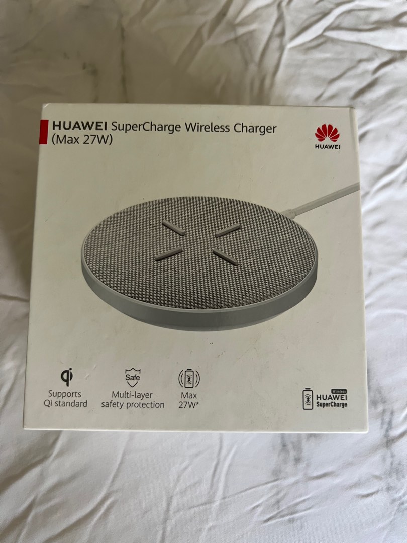 Huawei 27W wireless charger, Mobile Phones & Gadgets, Mobile & Gadget ...