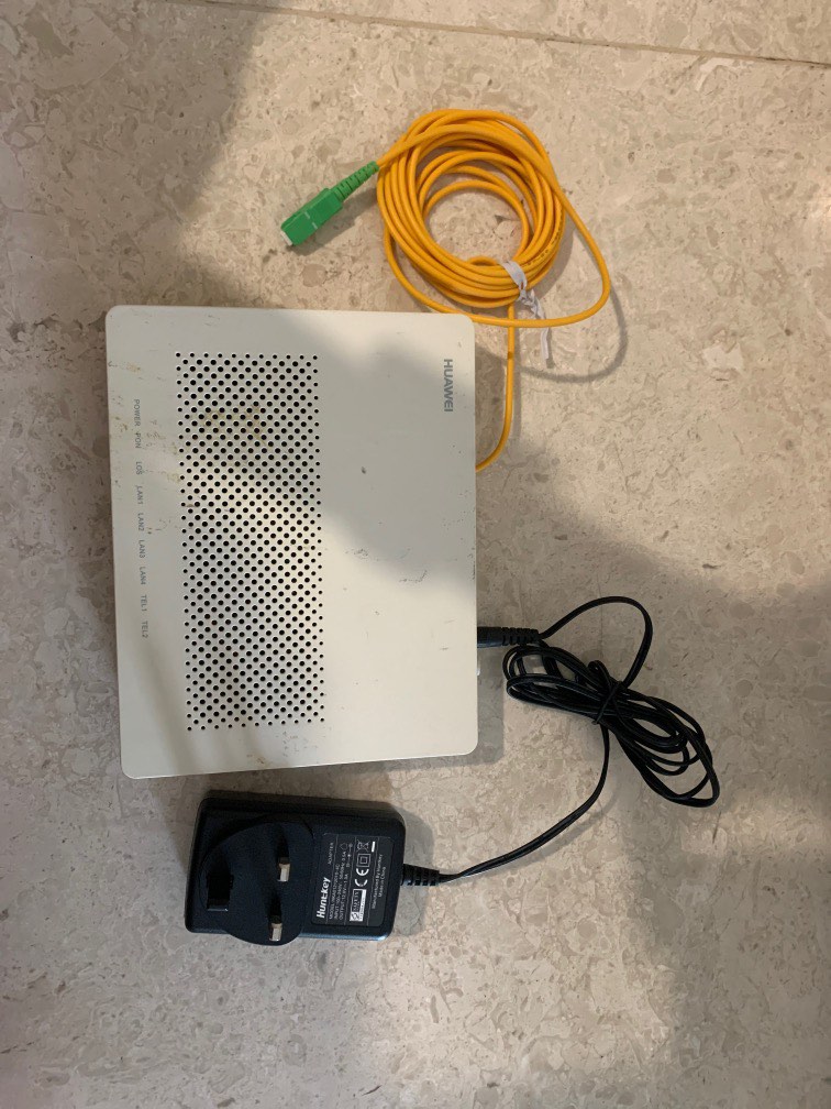 Huawei fibre modem, Computers & Tech, Parts & Accessories, Networking ...