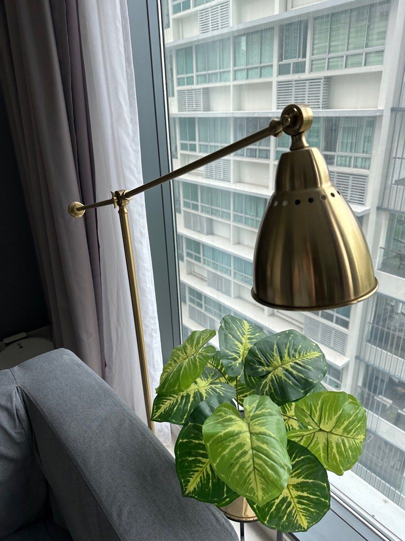 Ikea barometer floor lamp, Furniture & Home Living, Lighting & Fans ...