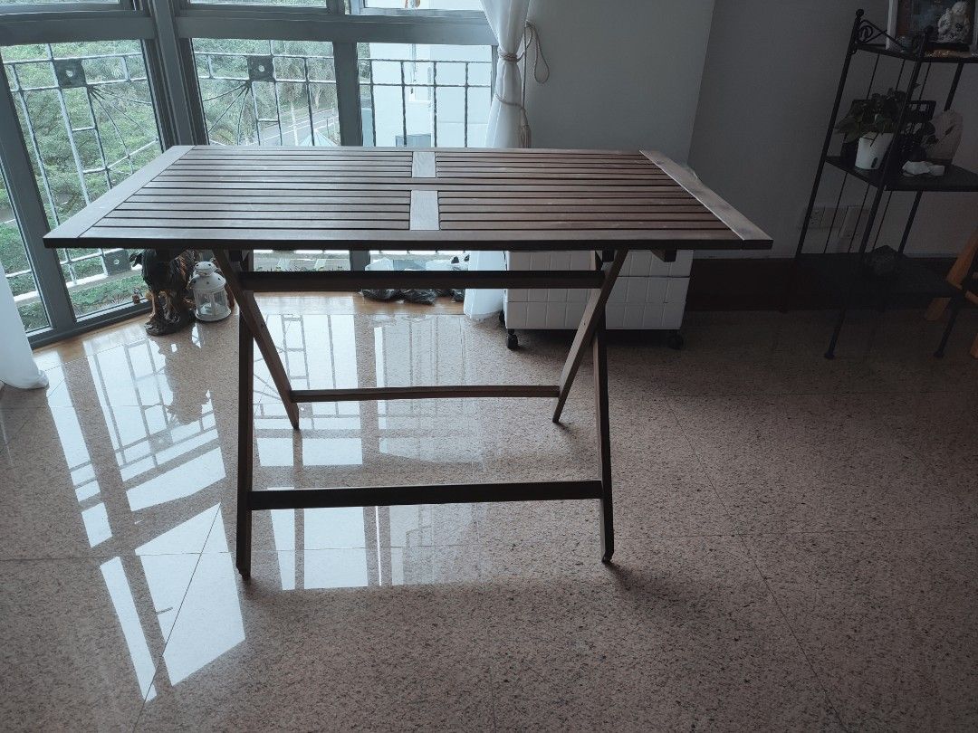 IKEA Foldable Table, Furniture & Home Living, Furniture, Tables & Sets ...