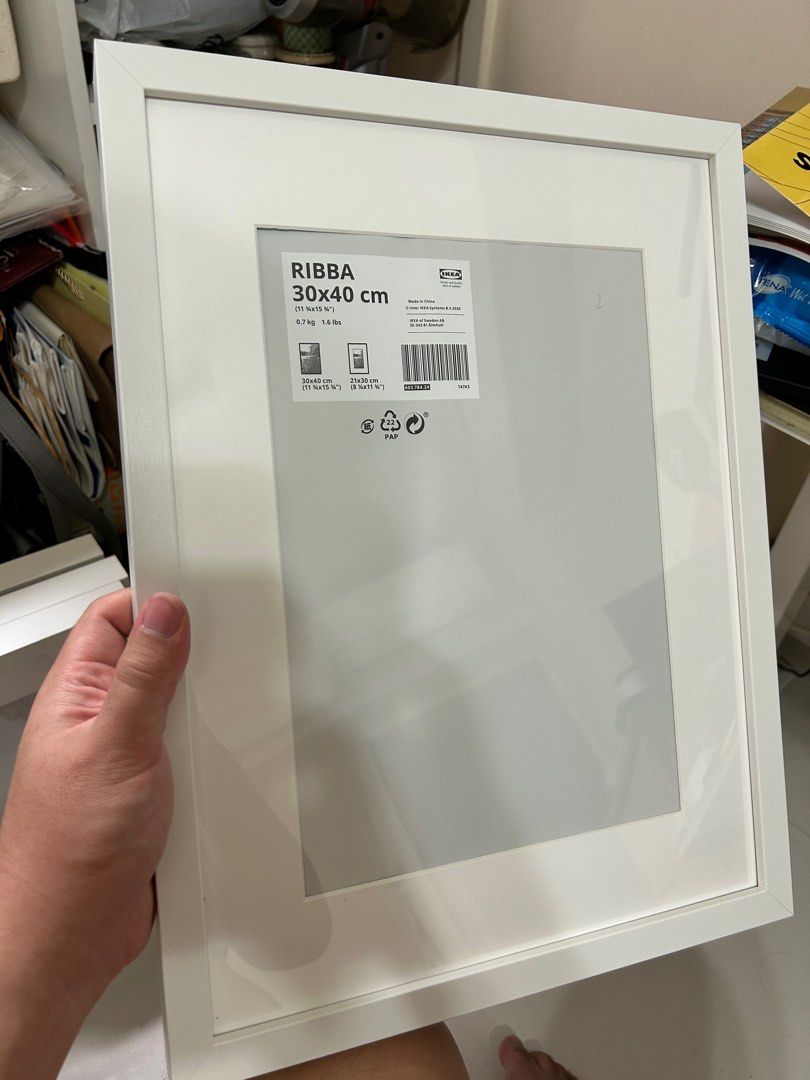 4x Ikea Ribba Frame 30x40cm, Furniture & Home Living, Home Decor ...