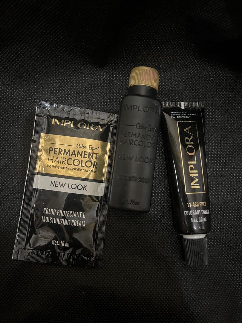 Implora grey permanent colours, Kesehatan & Kecantikan, Perawatan ...