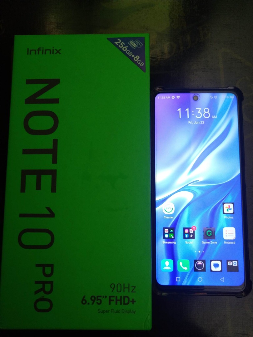 Infinix Note10 PRO(8GB RAM/256 ROM), Mobile Phones & Gadgets, Mobile Phones, Android Phones ...