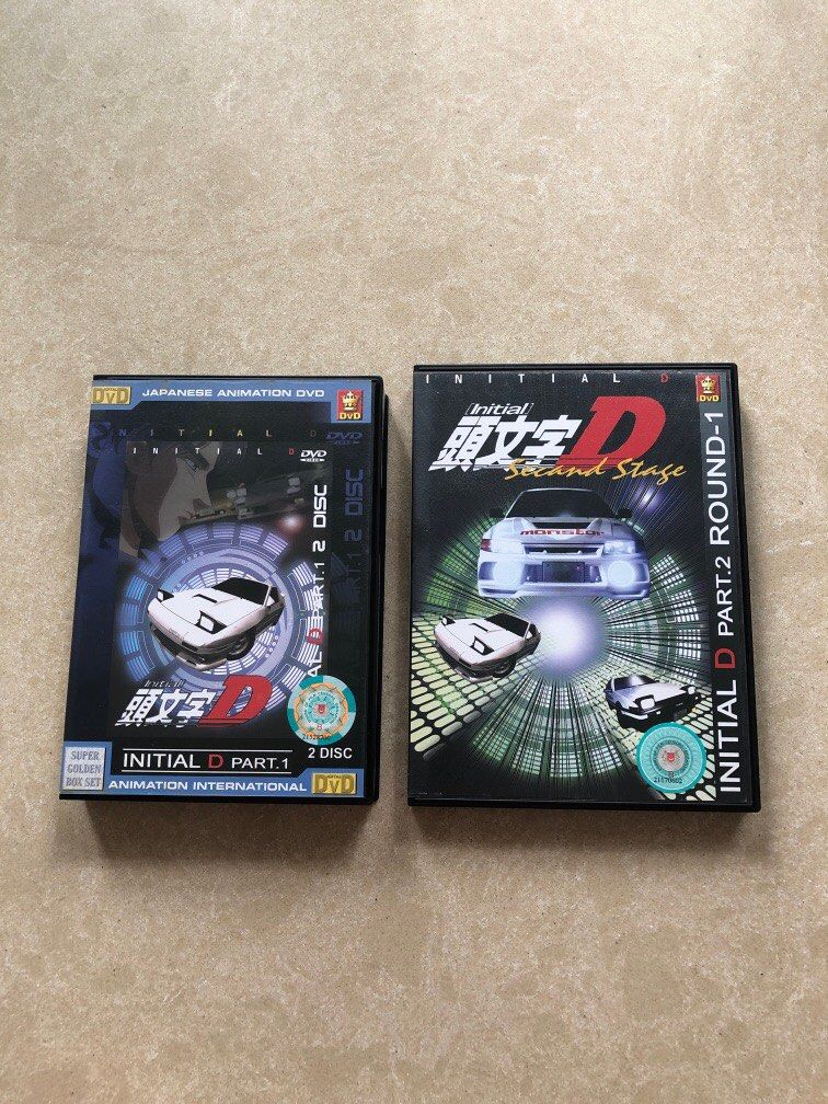 Initial D Part 1 and Second Stage, Hobbies & Toys, Music & Media, CDs ...