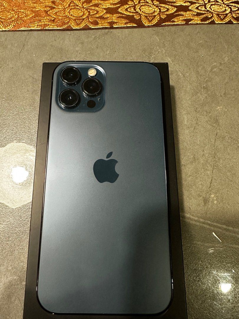 iPhone 12 Pro Max Blue 128GB, Mobile Phones & Gadgets, Mobile Phones ...