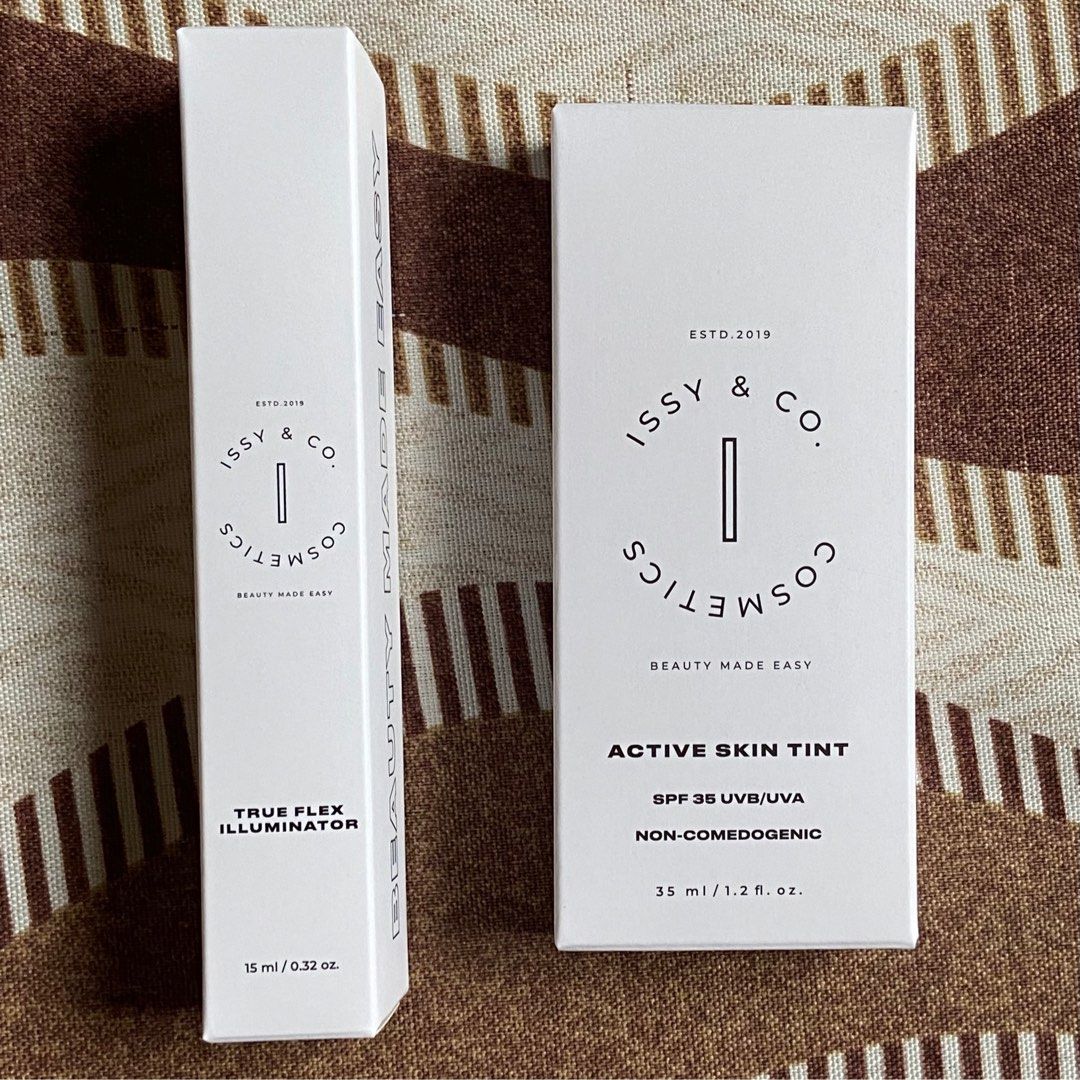 ISSY & CO TRUE FLEX ILLUMINATOR (HALO) AND ACTIVE SKIN TINT (HONEY ...