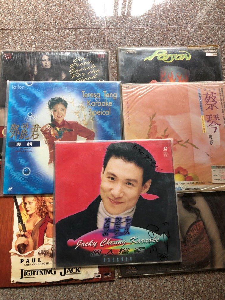Jack Cheung , Cai qin , Teresa teng LD, Hobbies & Toys, Memorabilia ...