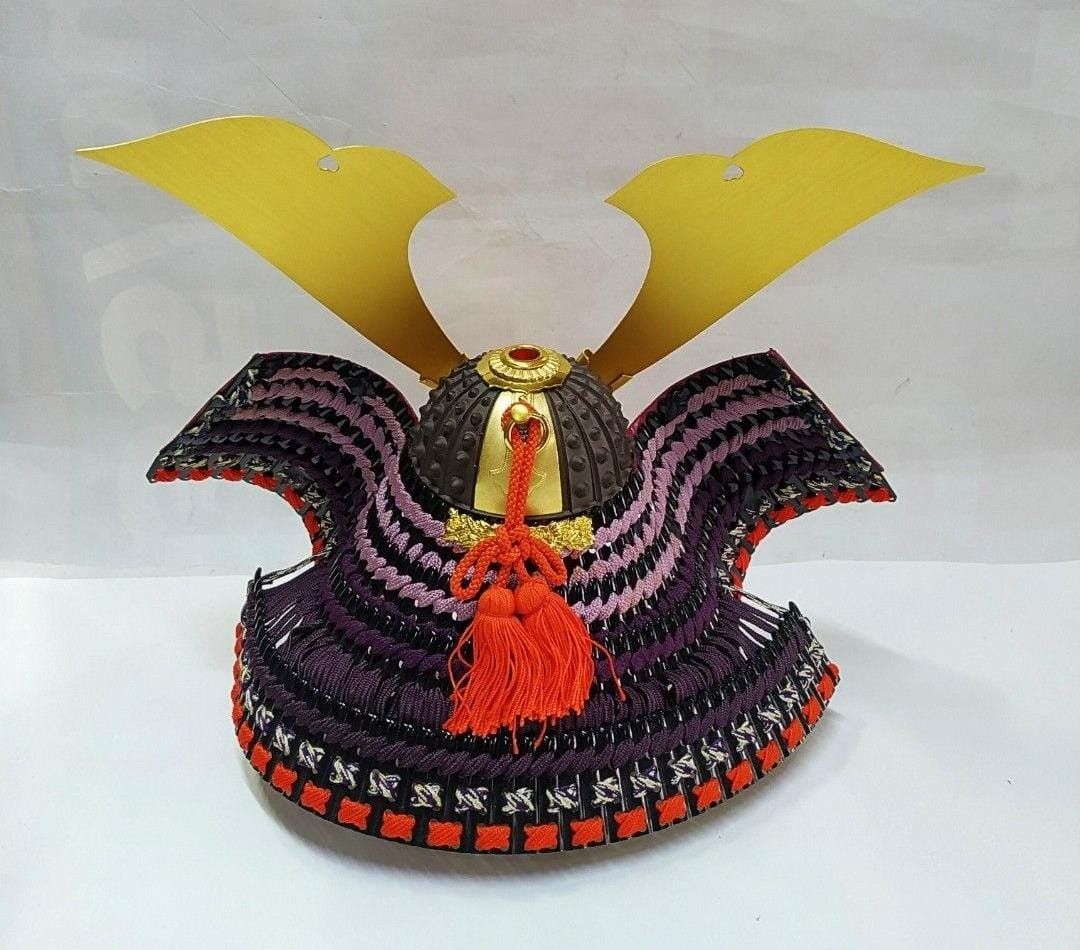 Japanese Samurai Armor Helmet Decorative Kabuto Replica zen Bushi ...