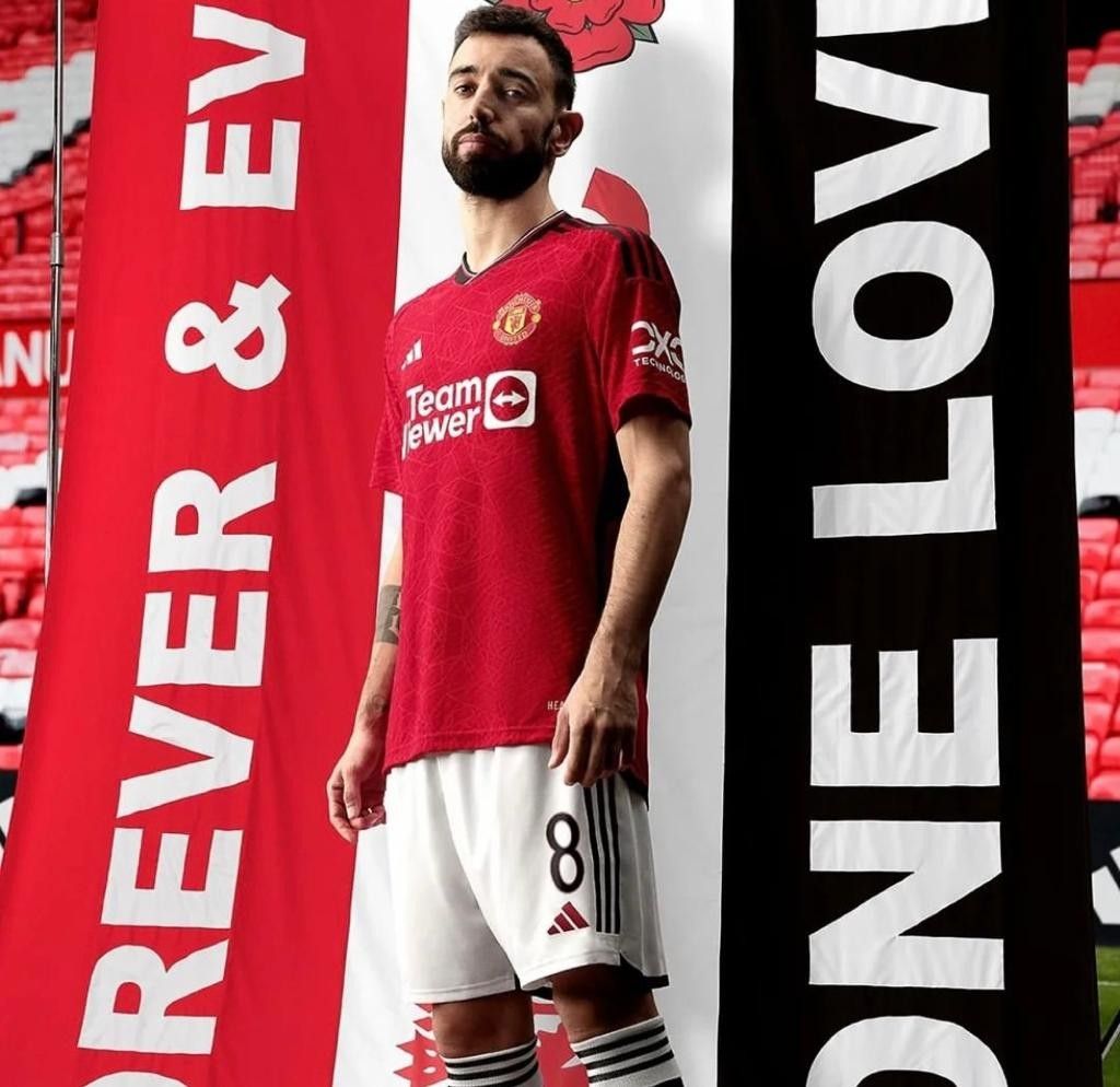 Jersey MU Home 2023/2024 Original Adidas Football Shirts Kit Manchester ...