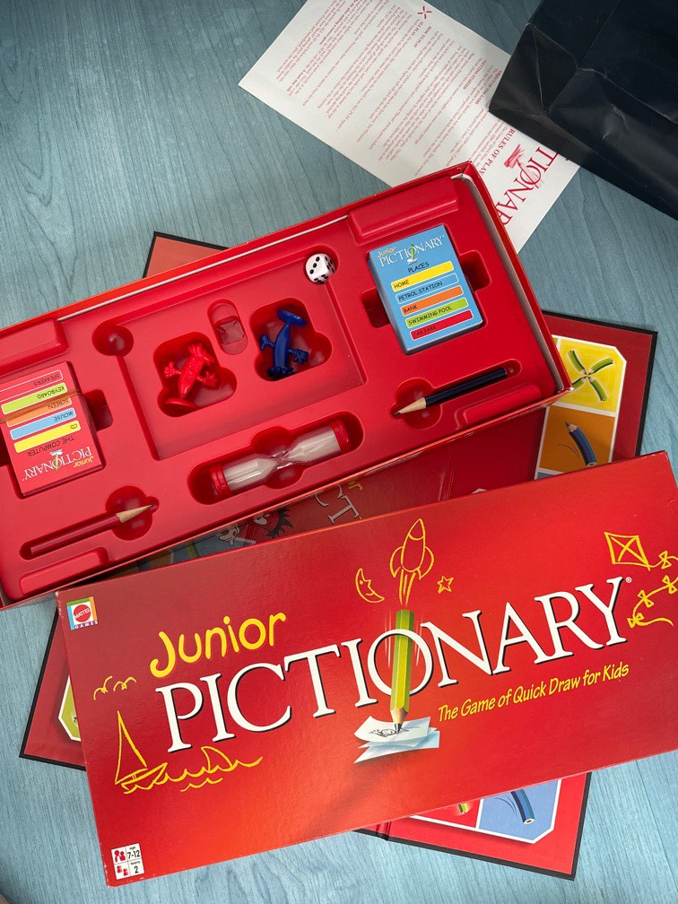 Junior Pictionary, 興趣及遊戲, 玩具 & 遊戲類 - Carousell