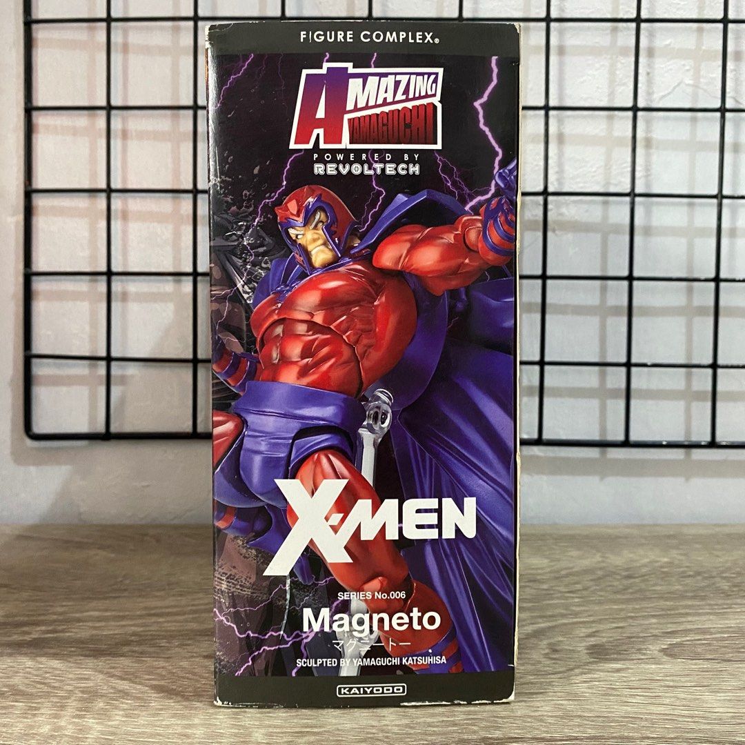Kaiyodo Revoltech Amazing Yamaguchi Magneto X-Men Action Figure ...