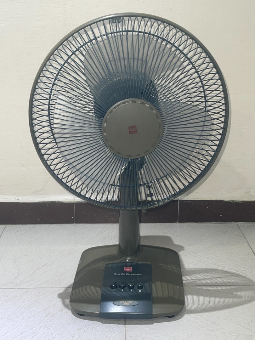 KDK 12" Electric Desk Fan., Furniture & Home Living, Lighting & Fans ...