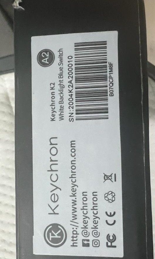 Keychron K2 A2 mechanical wireless keyboard, Computers & Tech, Parts & Accessories, Computer ...