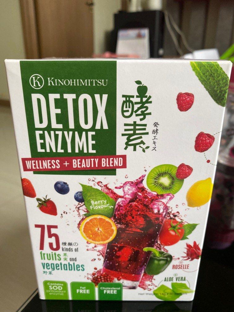 Kinohimitsu Detox Enzyme (exp jul 2024), Health & Nutrition, Health ...