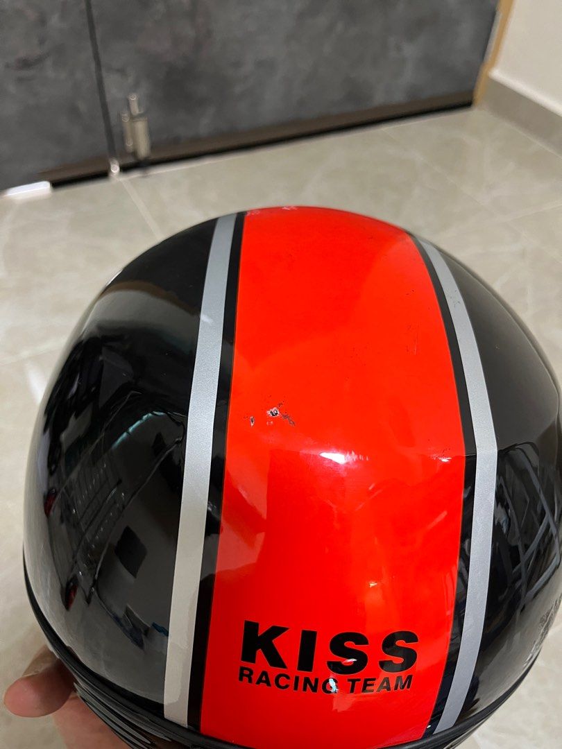 Kiss Helmet, Motorcycles, Motorcycle Apparel on Carousell