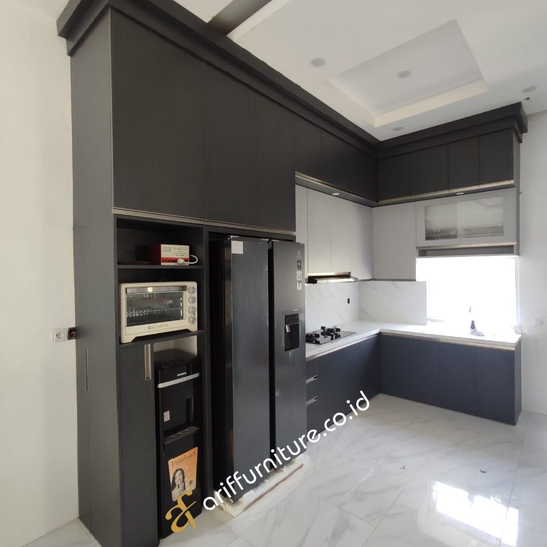 Kitchen Set HPL Taco Dapur Minimalis Modern, Kitchen & Appliances di ...