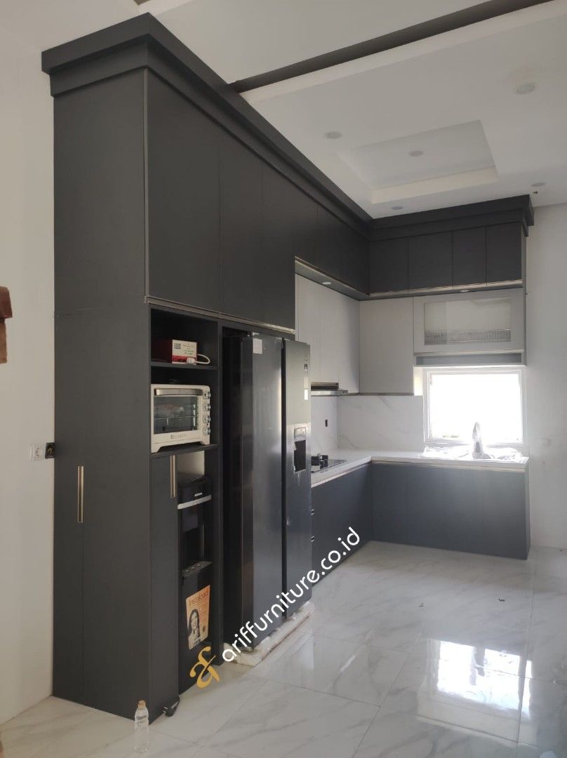 Kitchen Set HPL Taco Dapur Minimalis Modern, Kitchen & Appliances di ...