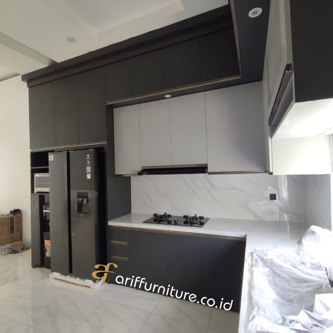 Kitchen Set HPL Taco Dapur Minimalis Modern, Kitchen & Appliances di ...