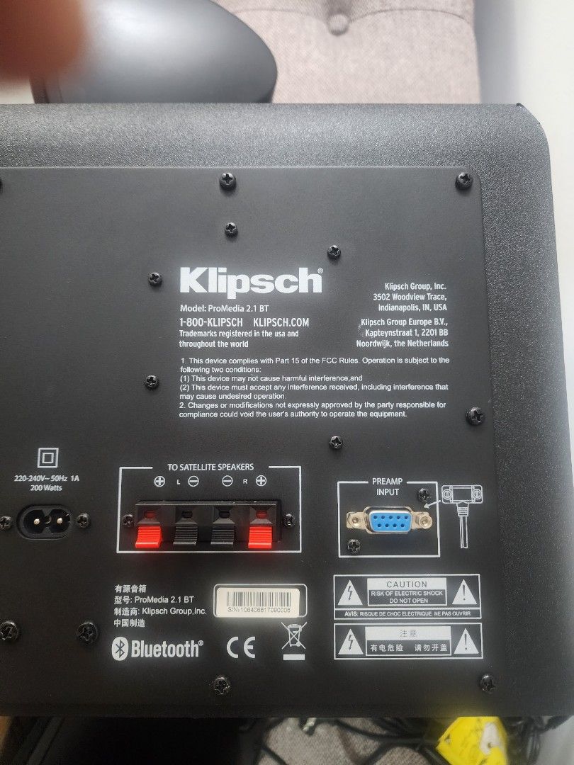 Klipsch Promedia 2.1, Audio, Soundbars, Speakers & Amplifiers on Carousell