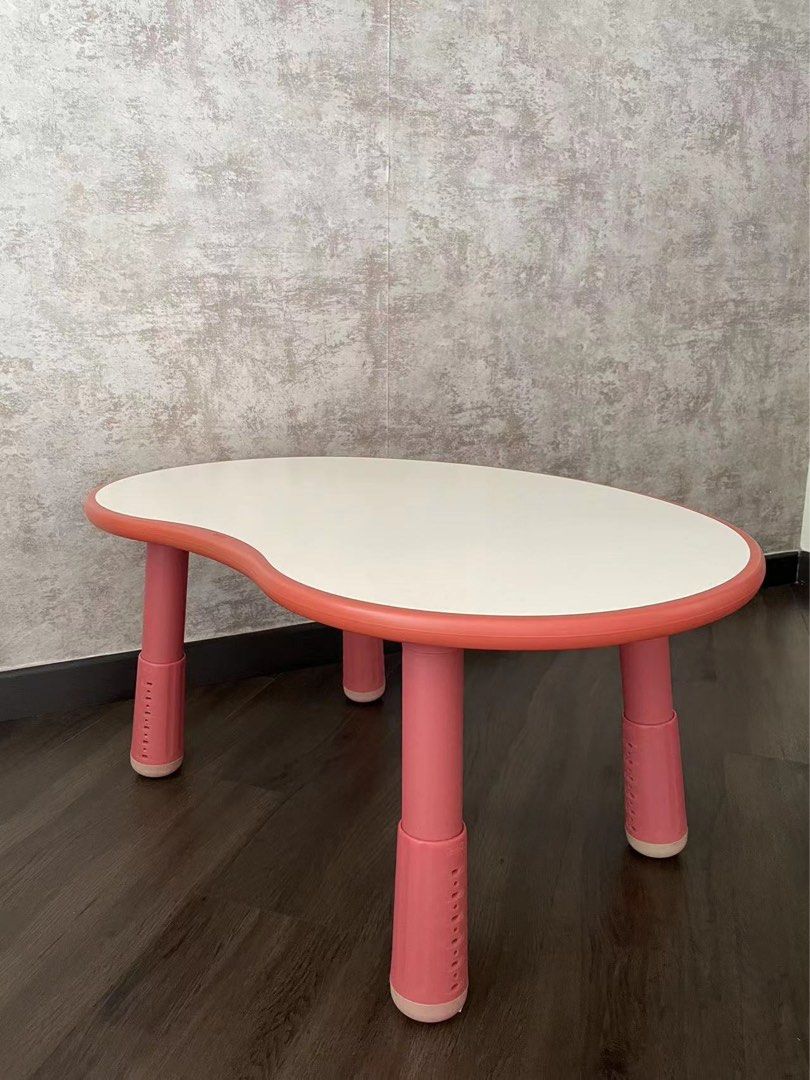 korean iloom adjustable peanut table, Babies & Kids, Baby Nursery ...