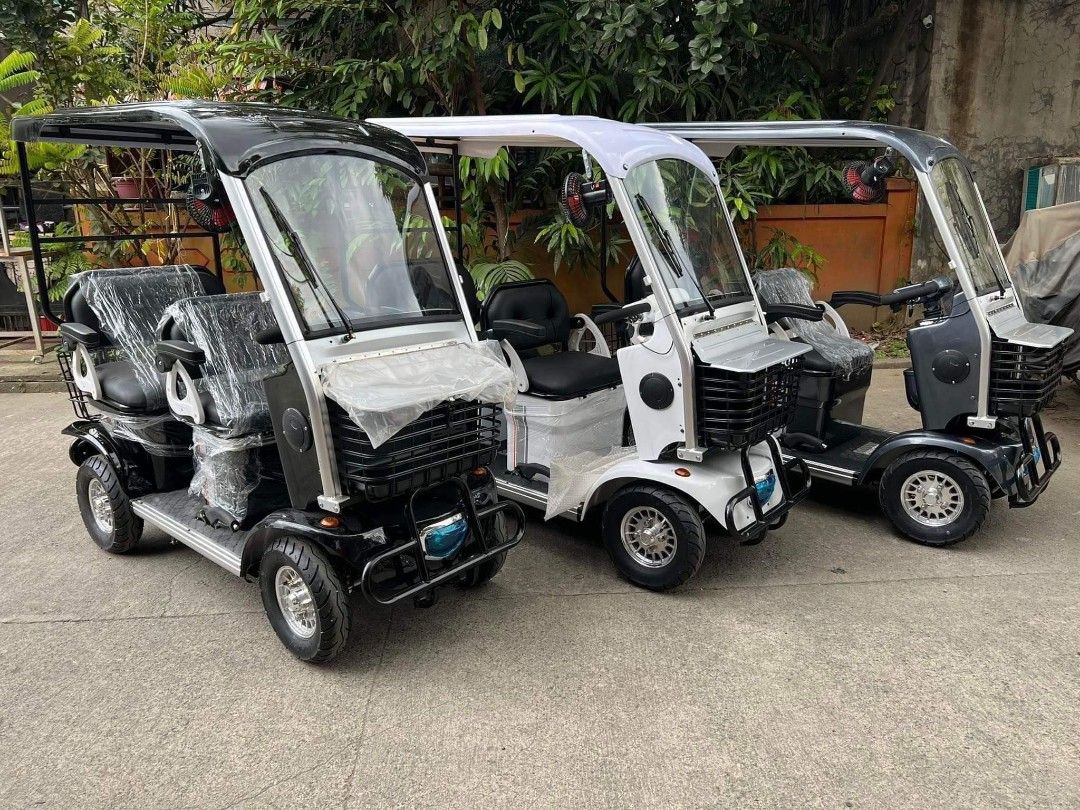 KRATOS SUPER 006 GOLF CAR 4-WHEELS FAMILY SIZE ELECTRIC VEHICLE with ...