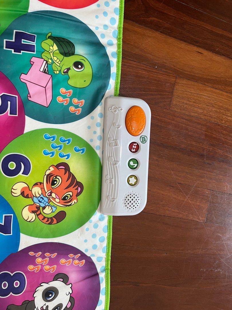 Leapfrog musical learning number mat, Hobbies & Toys, Toys & Games on ...