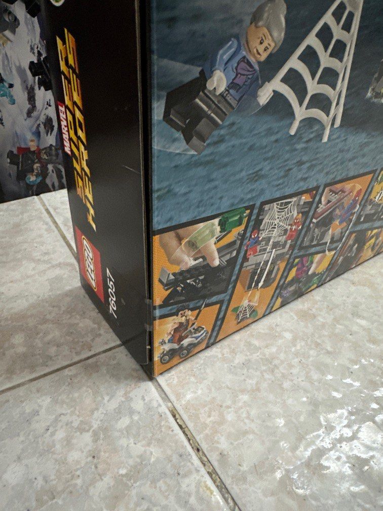 Lego 76057 Spider-Man: Web Warriors Ultimate Bridge Battle, Hobbies ...