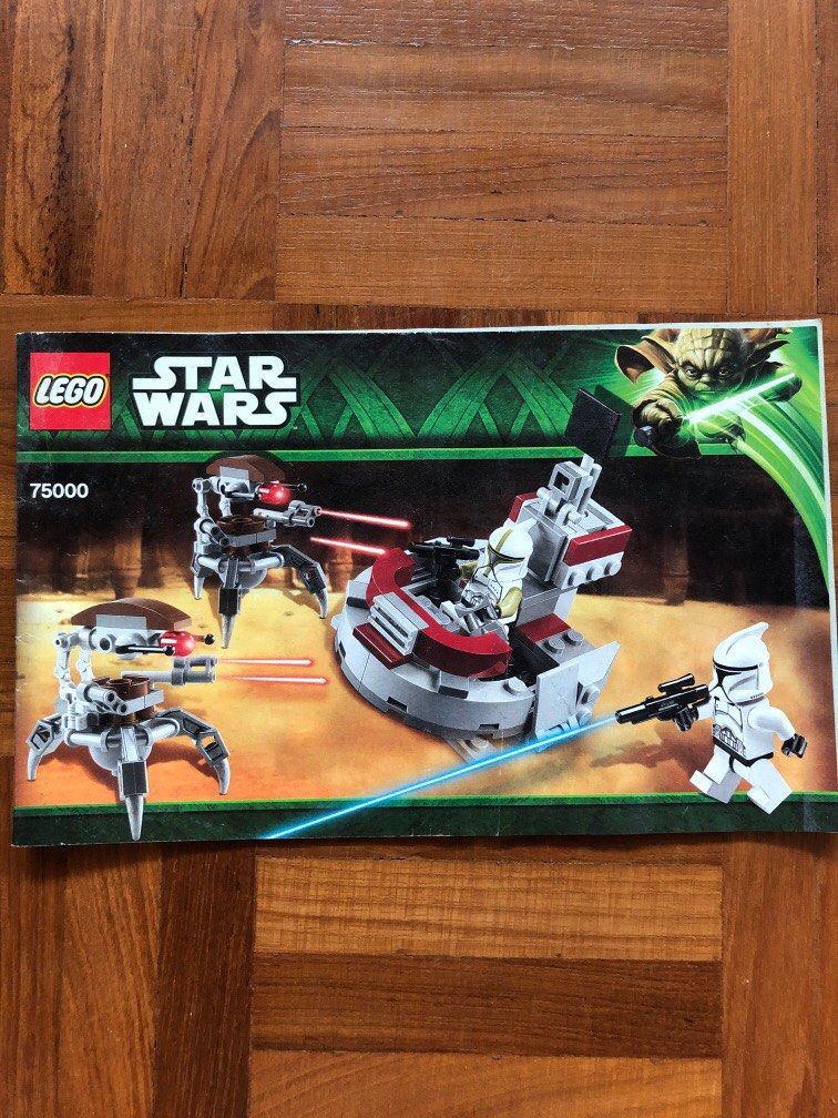 Lego Star Wars 75000 clone troopers vs droidekas, Hobbies & Toys, Toys ...