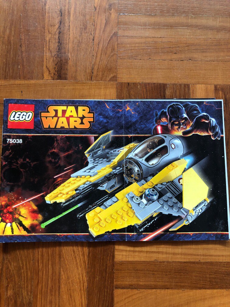 Lego Star Wars 75038 ANIKAN Skywalker Jedi interceptor, Hobbies & Toys ...