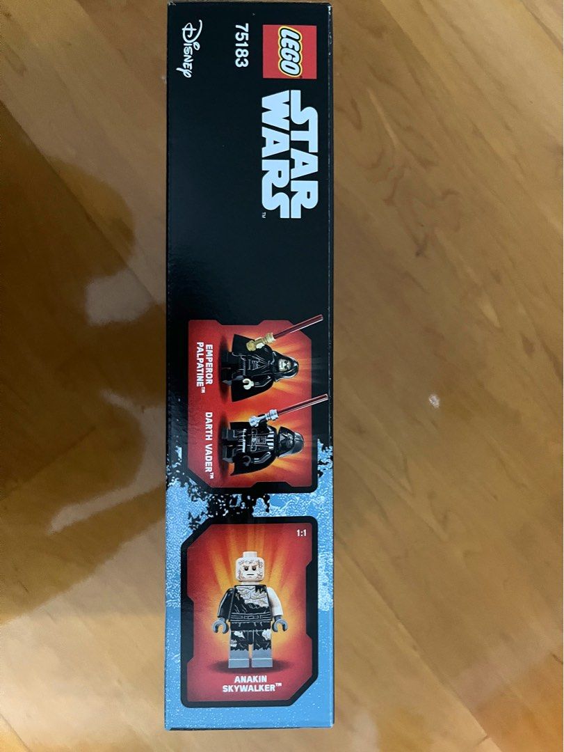 全新 Lego Star Wars 75183 Darth Vader Transformation, 興趣及遊戲, 玩具 & 遊戲類 ...