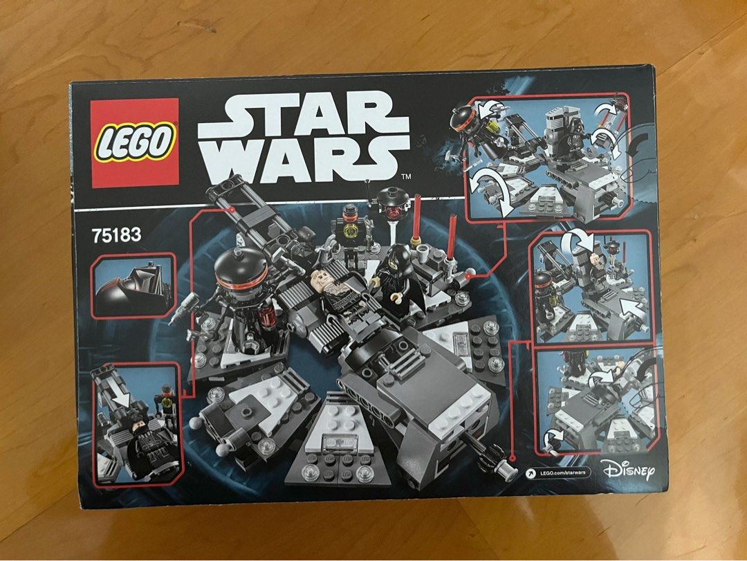 Lego Star Wars 75183 Darth Vader Transformation, 興趣及遊戲, 玩具 & 遊戲類 ...
