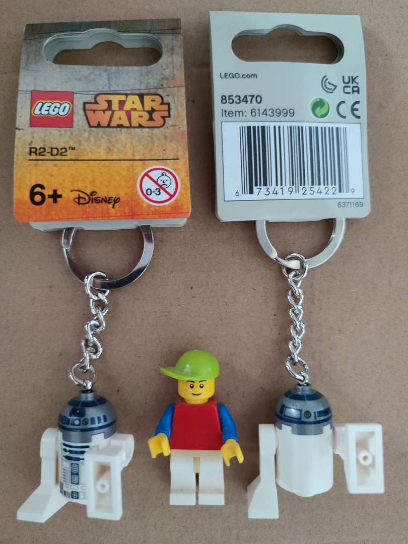 Lego Star Wars R2D2 Key Chain, Hobbies & Toys, Toys & Games on Carousell