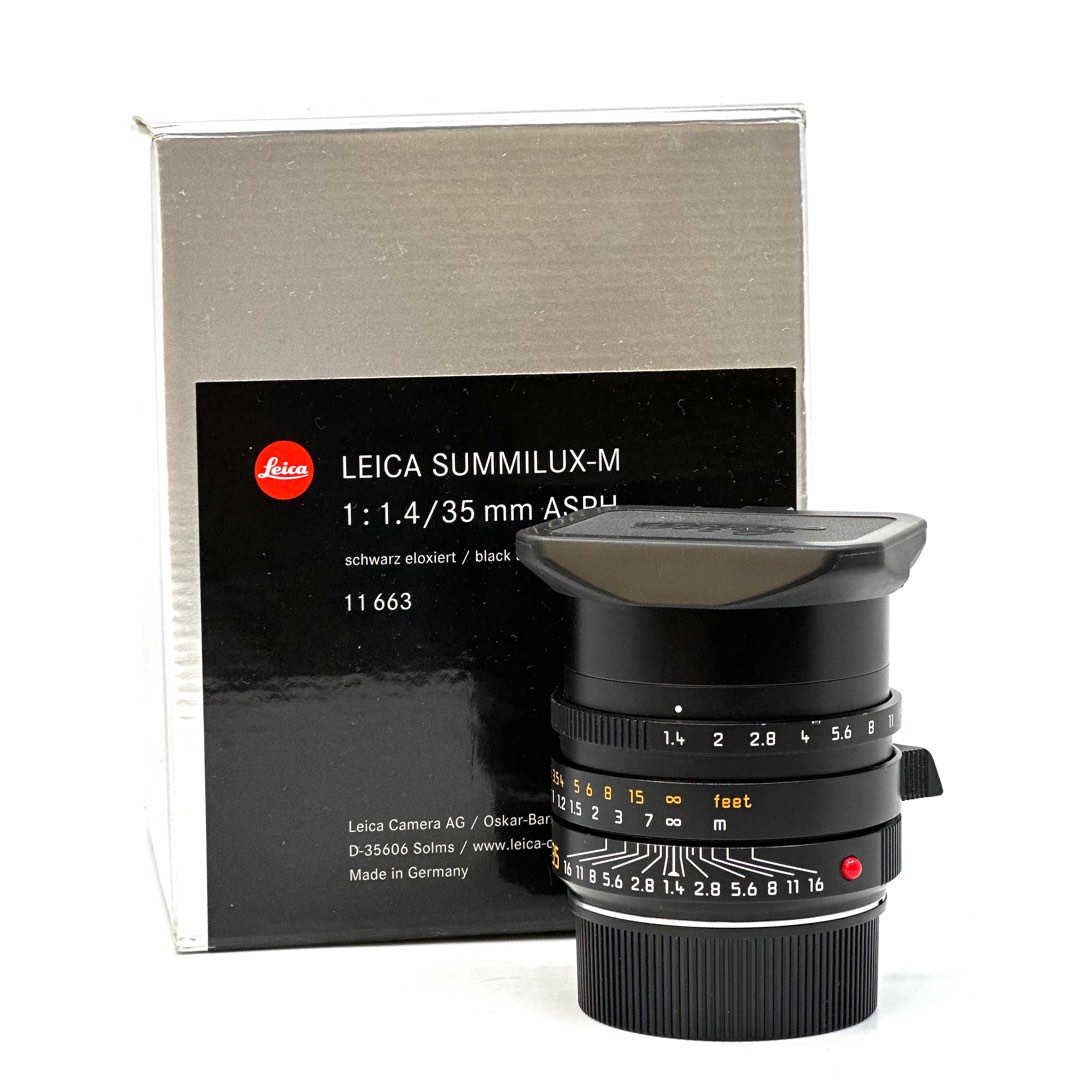 Leica Summilux M 35mm F1.4 ASPH FLE, 攝影器材, 鏡頭及裝備 - Carousell
