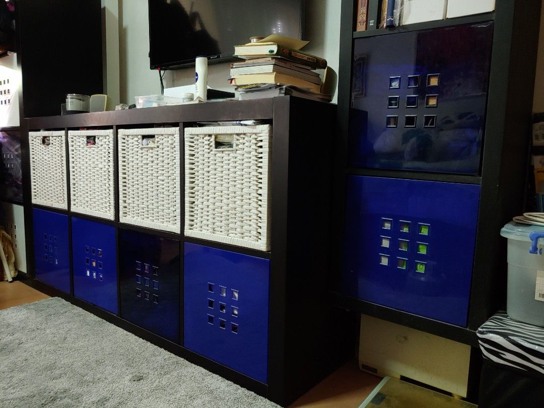LEKMAN boxes for IKEA KALLAX, Furniture & Home Living, Furniture ...