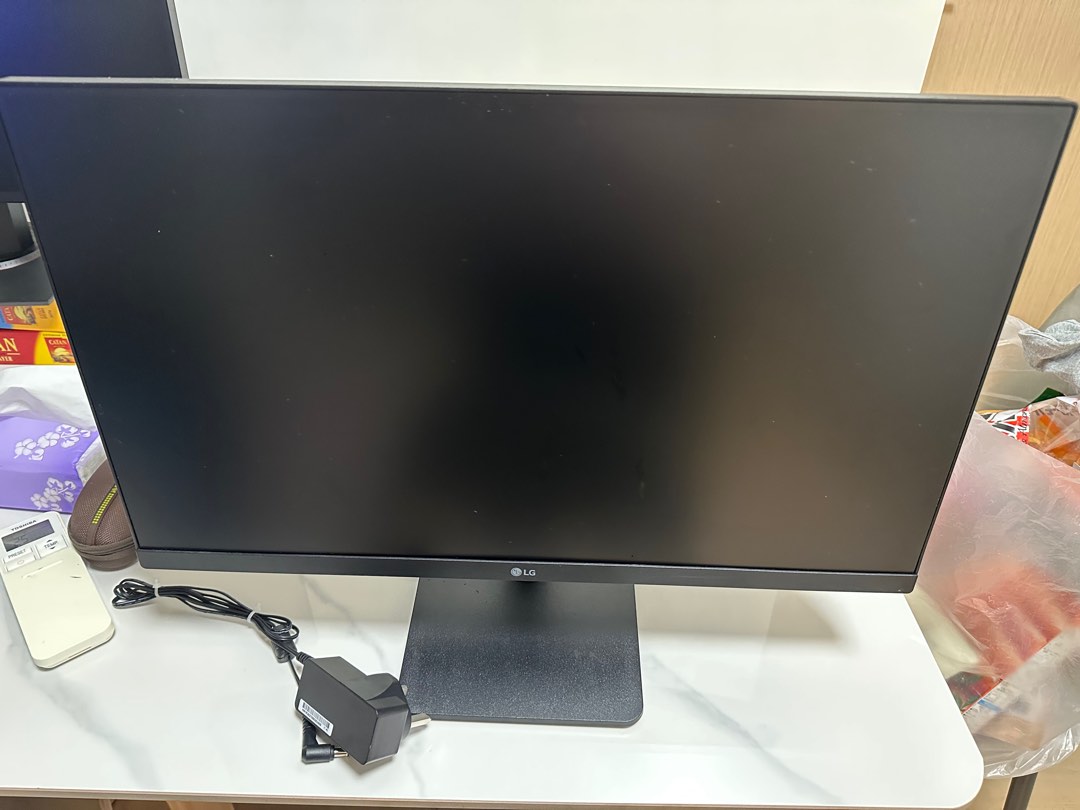LG 24吋 24-MP400, 電腦＆科技, 電腦周邊及配件, 電子屏幕 - Carousell