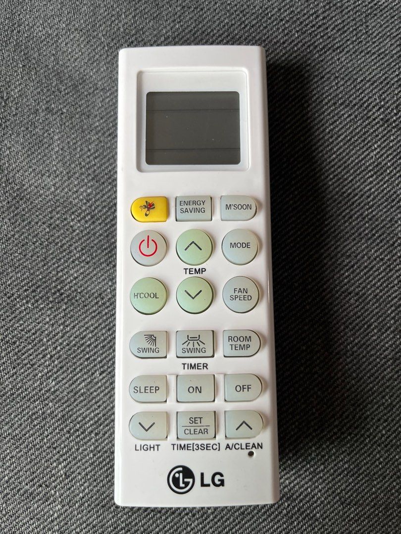 LG Aircon Remote Control, TV & Home Appliances, Air Conditioners ...