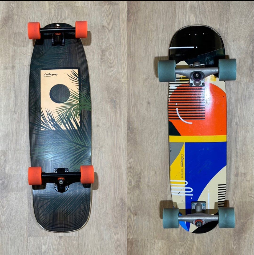 Loaded Coyote, Omakase, Paris Trucks, Fat Free Wheels longboard LDP ...